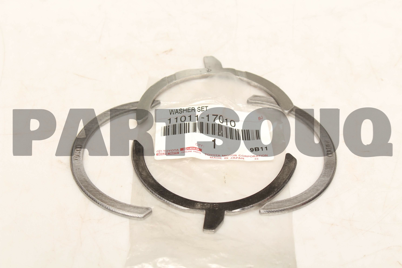 1101117010 Genuine Toyota WASHER SET, CRANKSHAFT THRUST 11011-17010 | eBay