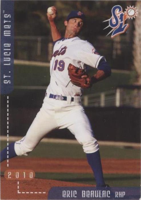 2010 Grandstand St. Lucie Mets - Eric Beaulac (RC) for sale online | eBay