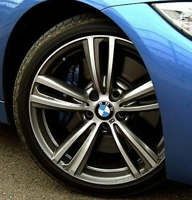 BMW OEM F22 F30 F31 F34 F32 F33 F36 19" 442 Ferric Grey M Double Spoke ...