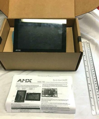 AMX Mxd-700-l 7" Modero X Series G4 Wall Mount Touch Panel for sale ...