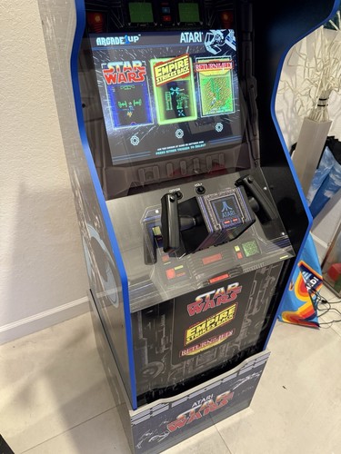 Star Wars Arcade1UP Cabinet Games with riser and Star Wars Stool Gen#1 ...