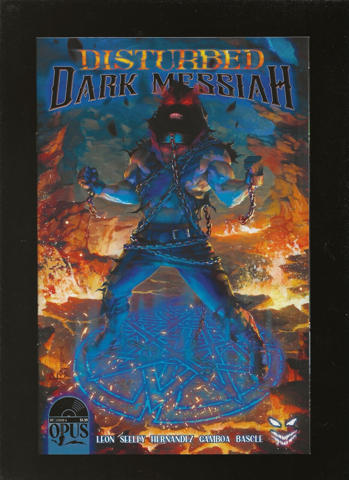 DISTURBED THE DARK MESSIAH #1 OPUS COVER A 1ST PRINTING VENGEFUL ONE | eBay