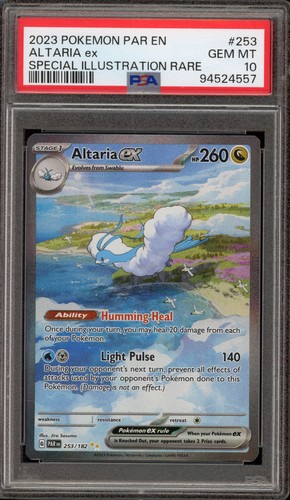 Pokemon Altaria ex Paradox Rift Special Illustration Rare #253 PSA 10 ...