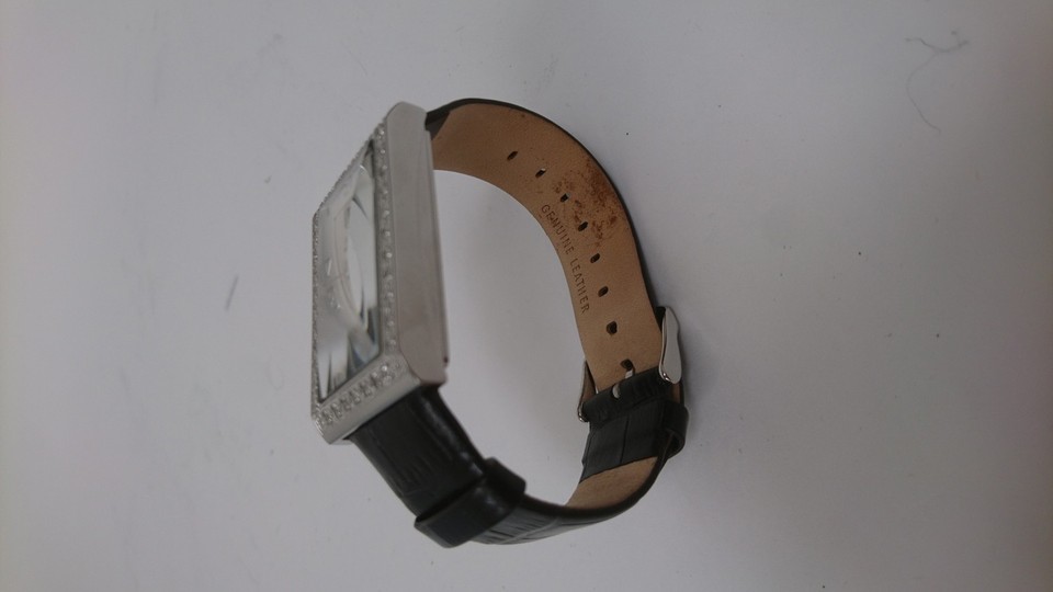 Ingersoll Reflect Watch Silver Dial Black Leather Strap in Box | eBay UK