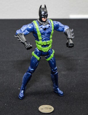 Batman Begins Drop Attack Action Figure 2005 Mattel Power Tek Dark ...