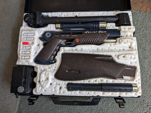 1965 TOPPER SECRET SAM SPY ATTACHE CASE - Gun Not Working - PARTS | eBay
