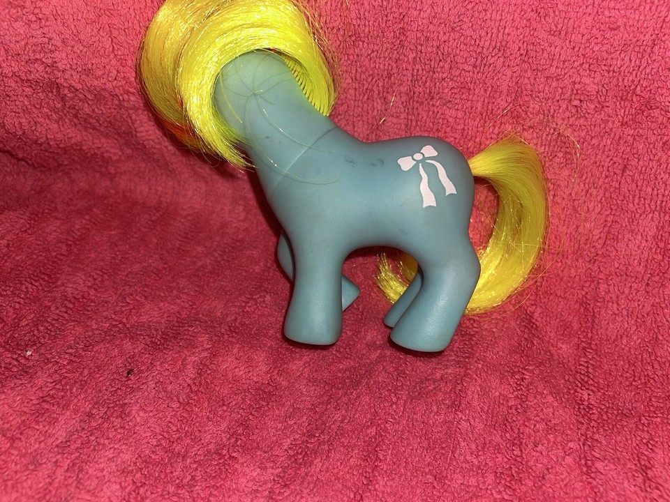 My Little Pony MLP G1 Beddy Bye Eye Baby - Ribbon - Vintage 1986 Hasbro ...