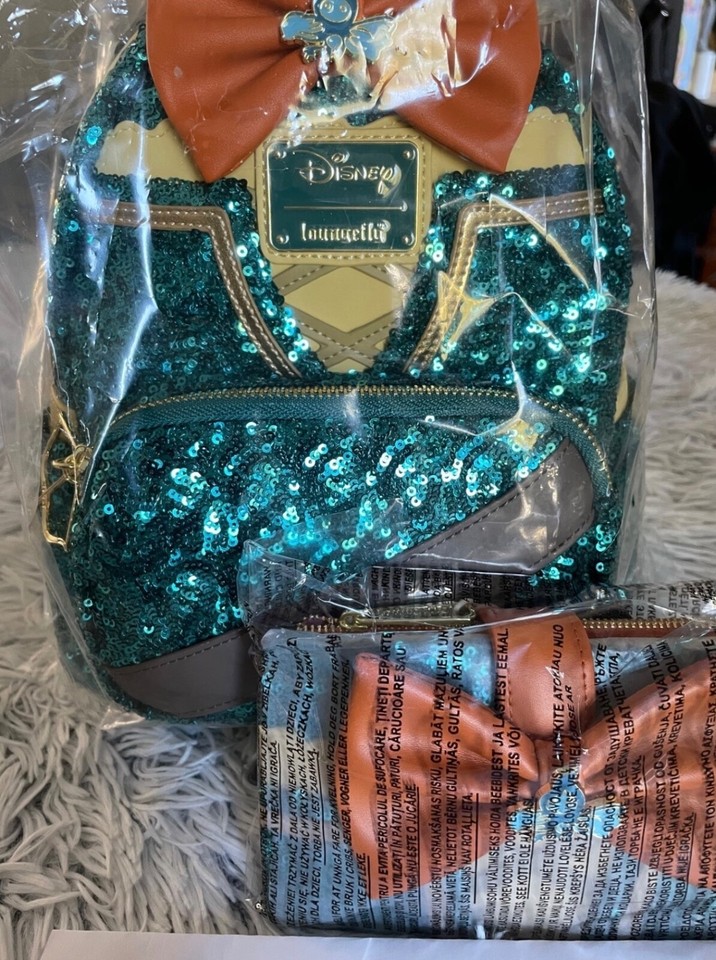 NWT Merida Sequin Mini Backpack and Wallet | eBay