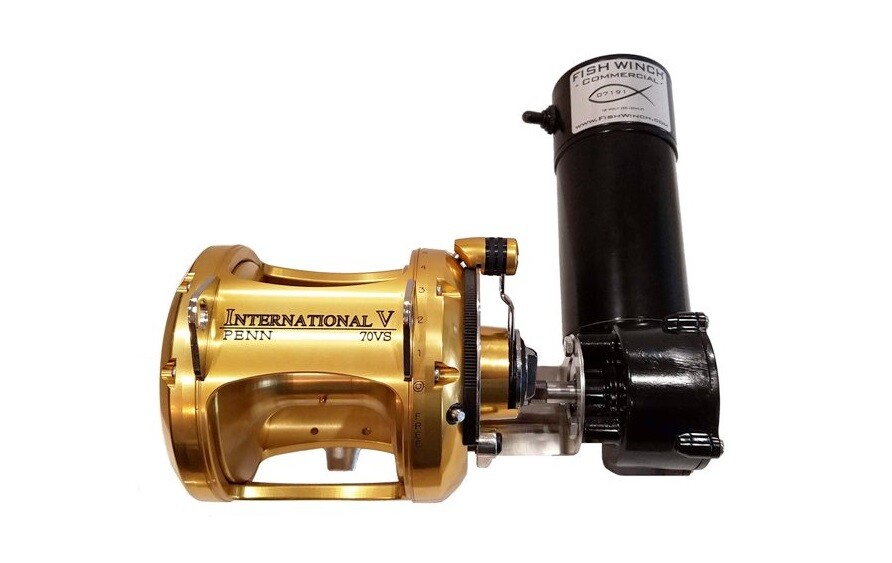 FISH WINCH® Commercial - Electric Fishing Reel (MOTOR ONLY - Fits PENN ...