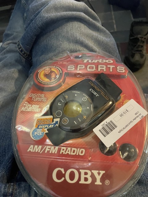 Coby All Weather Sport Am/fm Digital Radio With Arm Band Cx-96 for sale ...