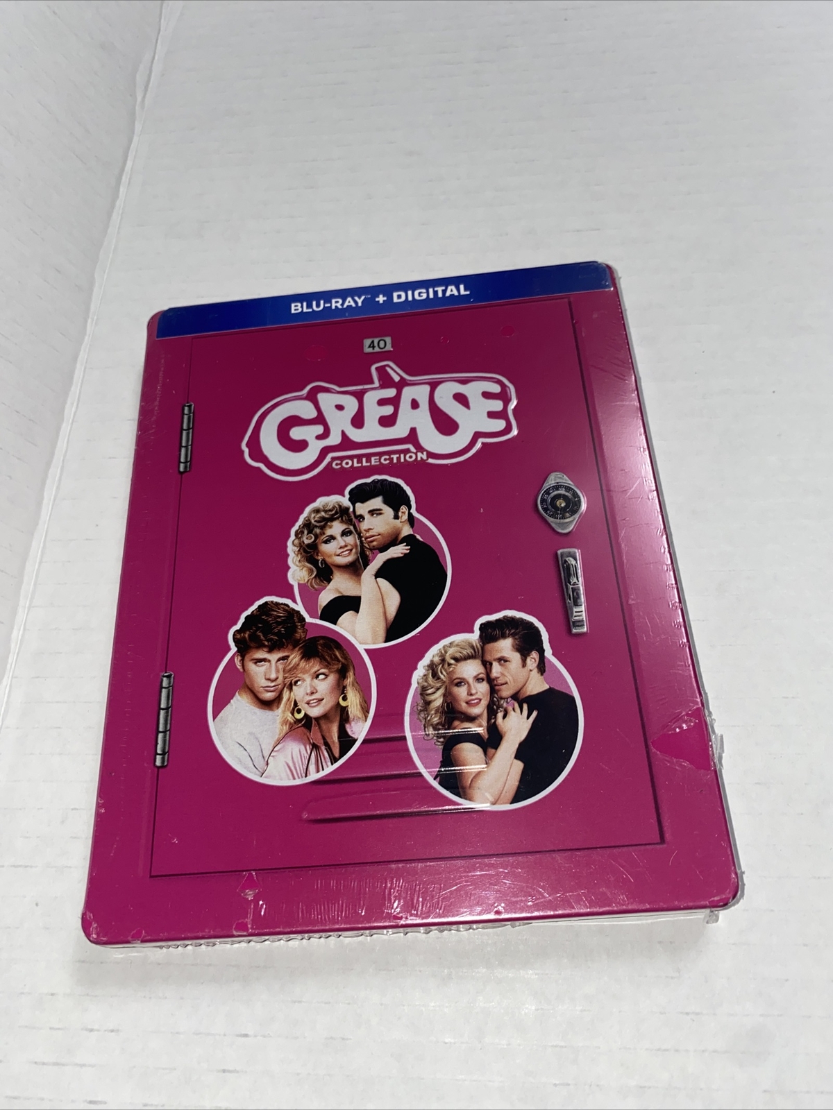 Grease 1 & 2 Collection,Bluray Steelbook+Grease Live+Digital Pink ...