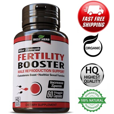 FERTILITY BOOSTER CONCEPTION AID MALE SUPPORT INCREASE SPERM MOTILITY ...
