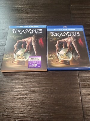Krampus (Blu-ray, DVD, 2015) with slipcover! 25192319297| eBay