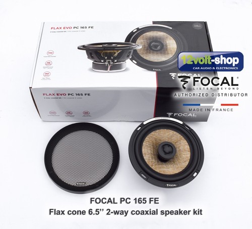 Focal PC 165 FE (Flax-EVO series) 2-Way coaxial kit 6.5" (165mm), 70W ...