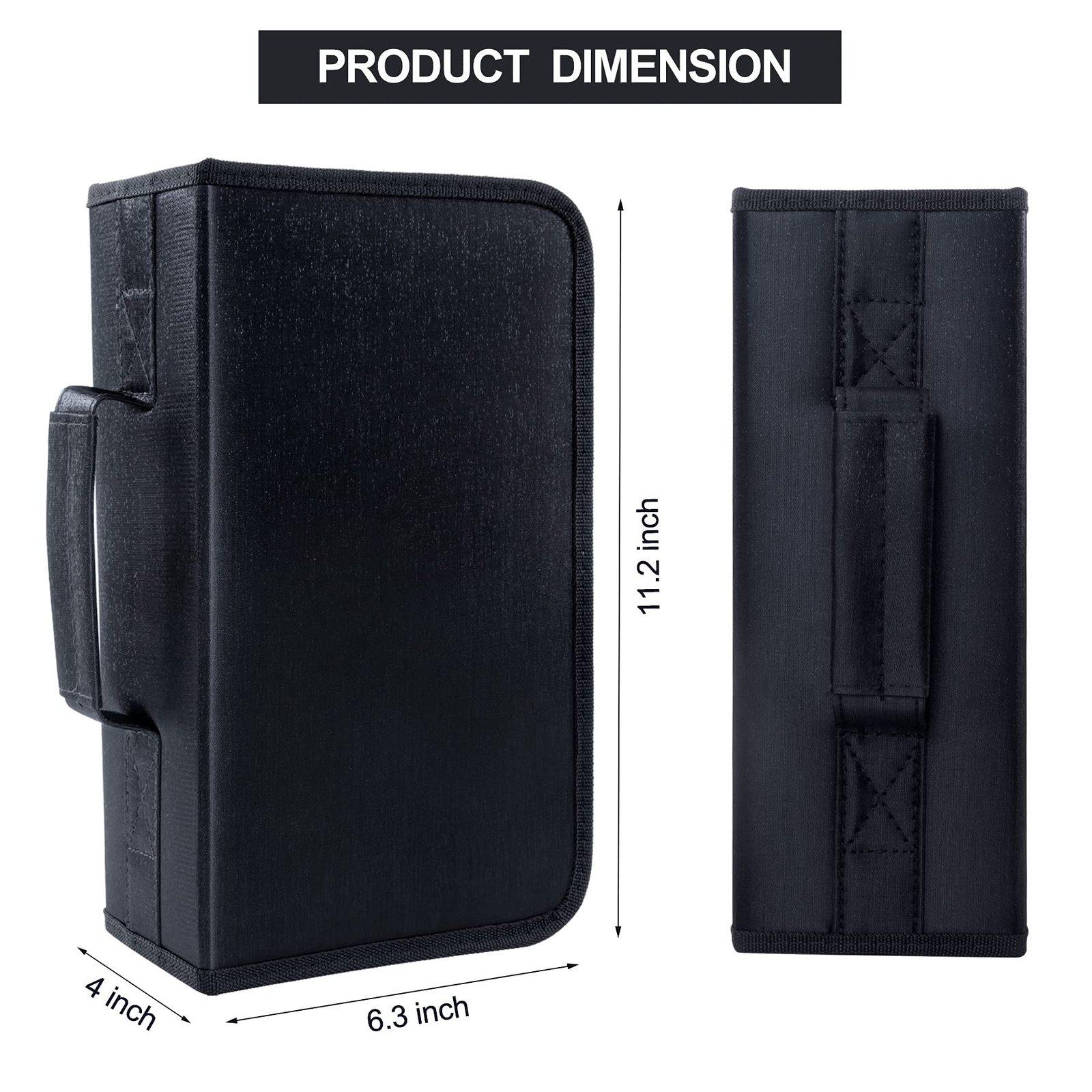 Bivisen Cd/dvd Case Holder 128 Capacity CD VCD Media Wallet Storage ...