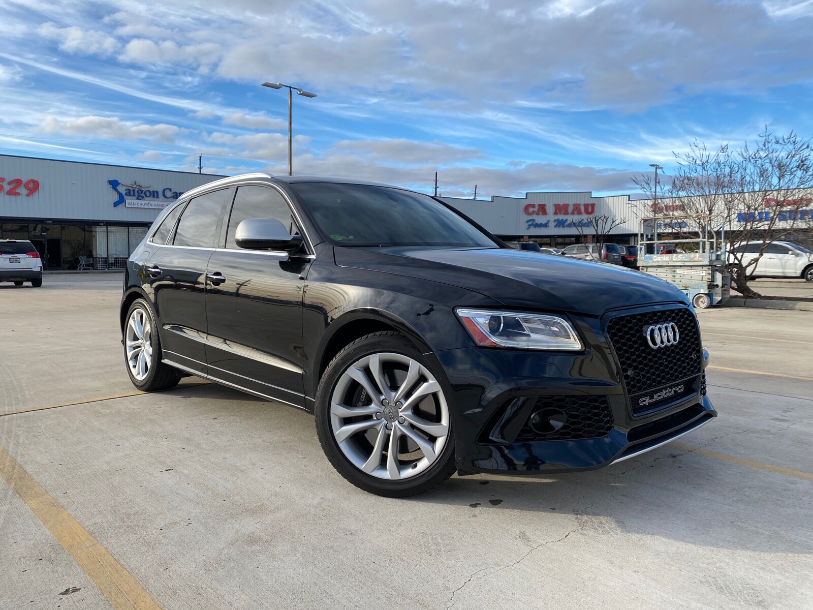 RSQ5 style complete front bumper kit for 2013-15 Q5 SQ5 S-line Quattro ...