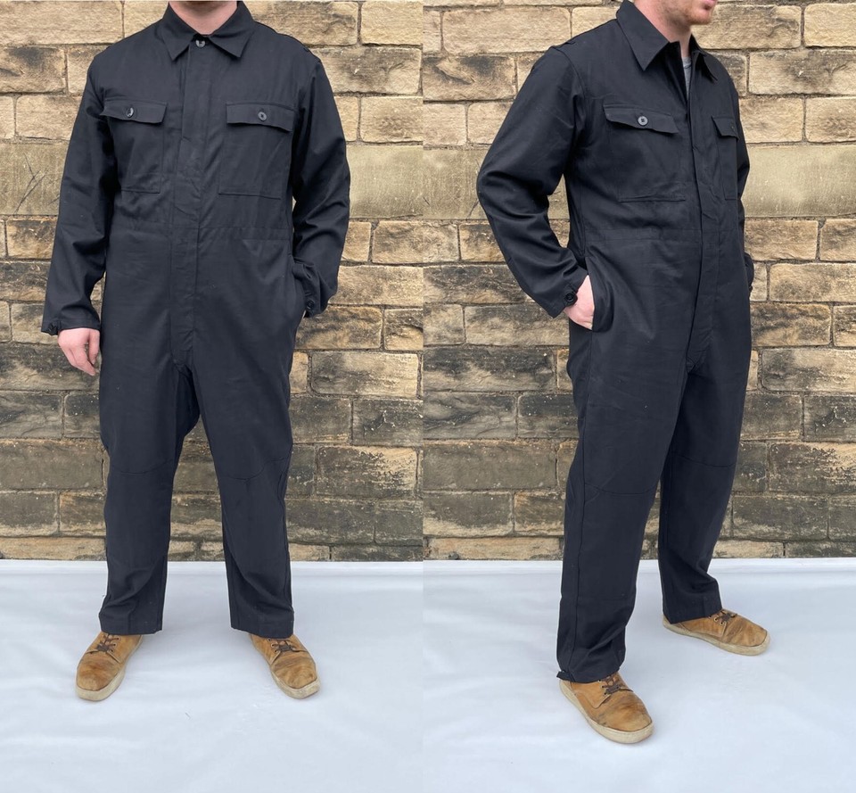 Vintage Cotton Boilersuit European Overalls NVA Army Workwear / Tankist ...