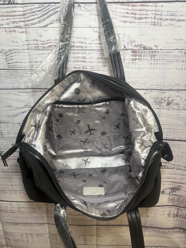 NWT Samantha Brown Black To Go Bag | eBay