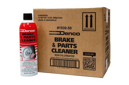 Denco #1930 Brake Cleaner - Non-Chlorinated - Low Odor - 13 OZ Cans ...