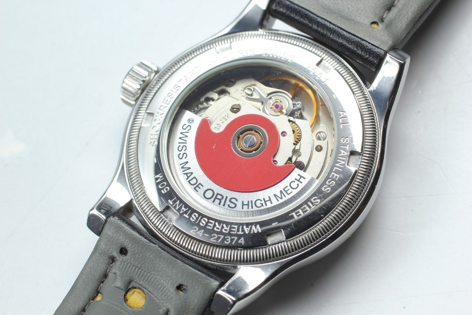 [N MINT] ORIS Big Crown Pointer Date 7551 Black Dial 36mm Men's ...