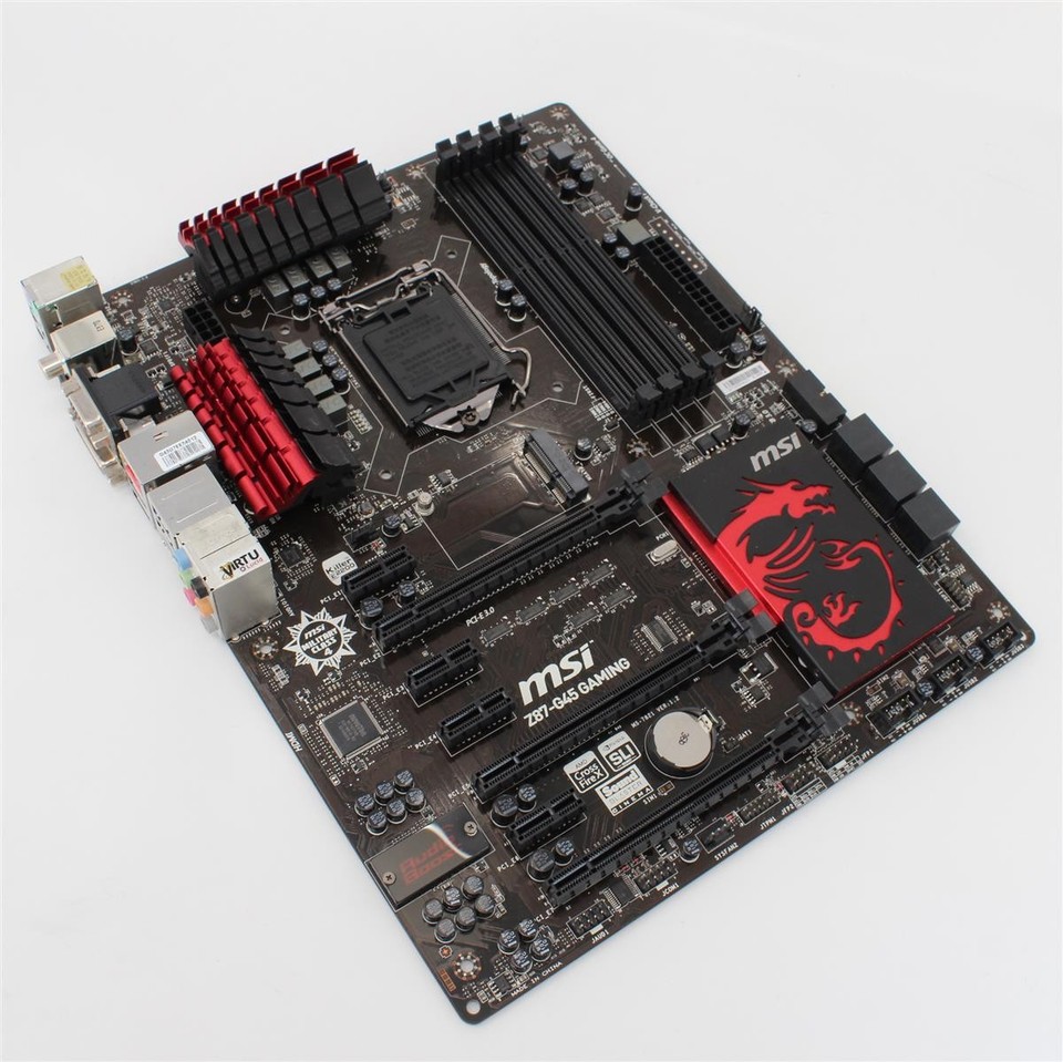 MSI Z87-G45 Gaming MS-7821 Ver:1.2 Intel Z87 ATX Mainboard Sockel 1150 ...