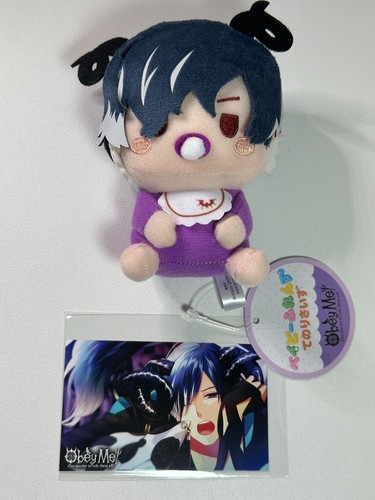 Obey Me! Baby Friends Hand Size Plush and Card Belphegor | eBay