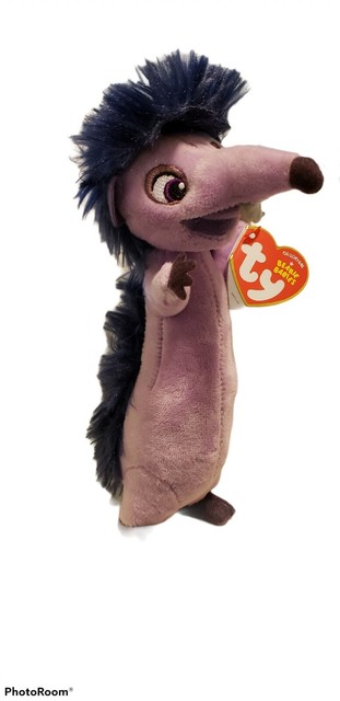 Ty Beanie Baby Ferdinand Dos Hedgehog Purple Plush 2017 Character 8in ...