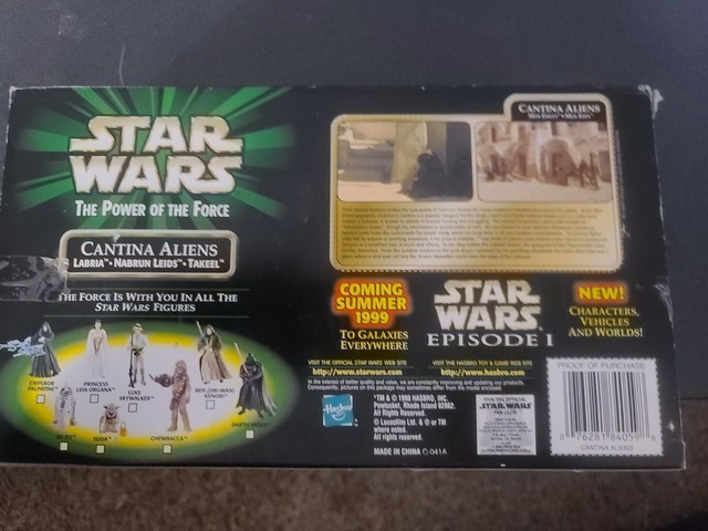 Hasbro Cantina Aliens Labria - Nabrun Leids - Takeel Action Figure for ...