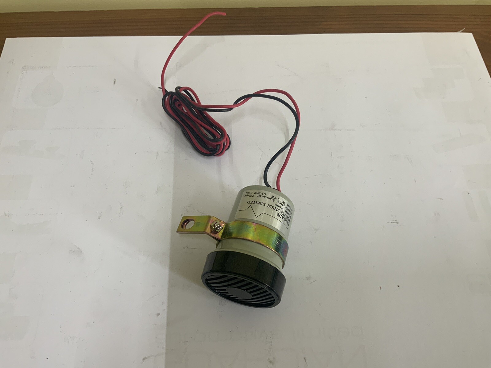 BRIGADE REVERSE ALARM BA16 12 VOLT NEW | eBay