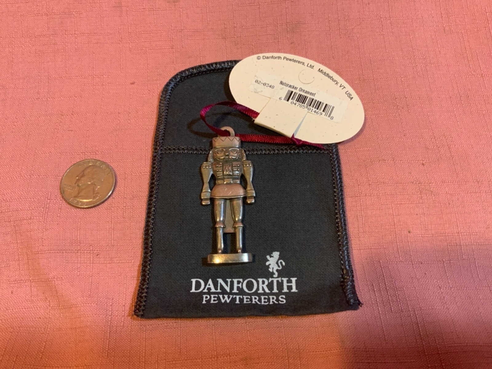 Danforth Pewterers, Ltd Nutcracker Ornament 02-0346 | eBay