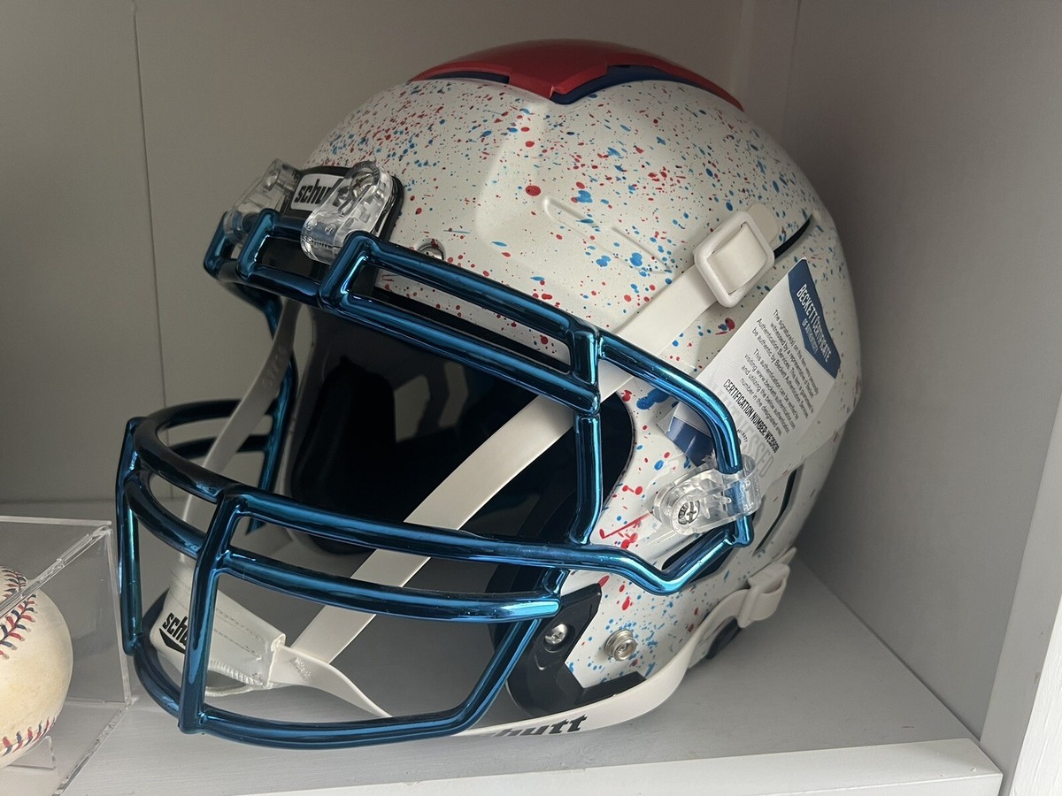 Football Helmet Paint Custom Order: Football Helmet Painting Design
