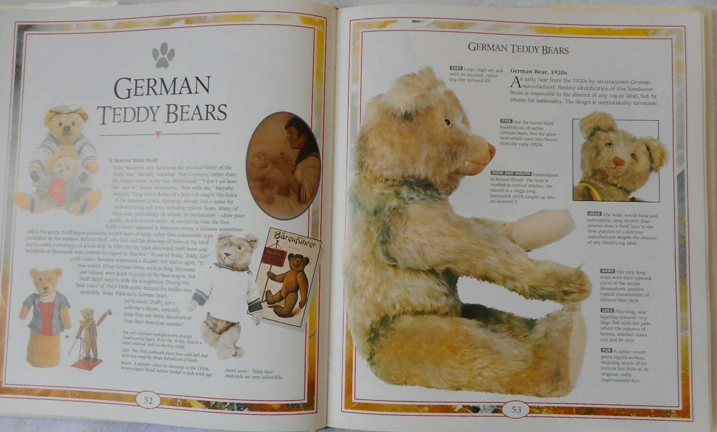 The Teddy Bear Book by Maureen Stanford & Amanda O'Neill | eBay