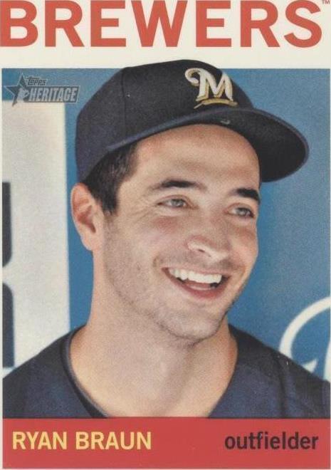 2013 Topps Heritage - Ryan Braun #460 for sale online | eBay