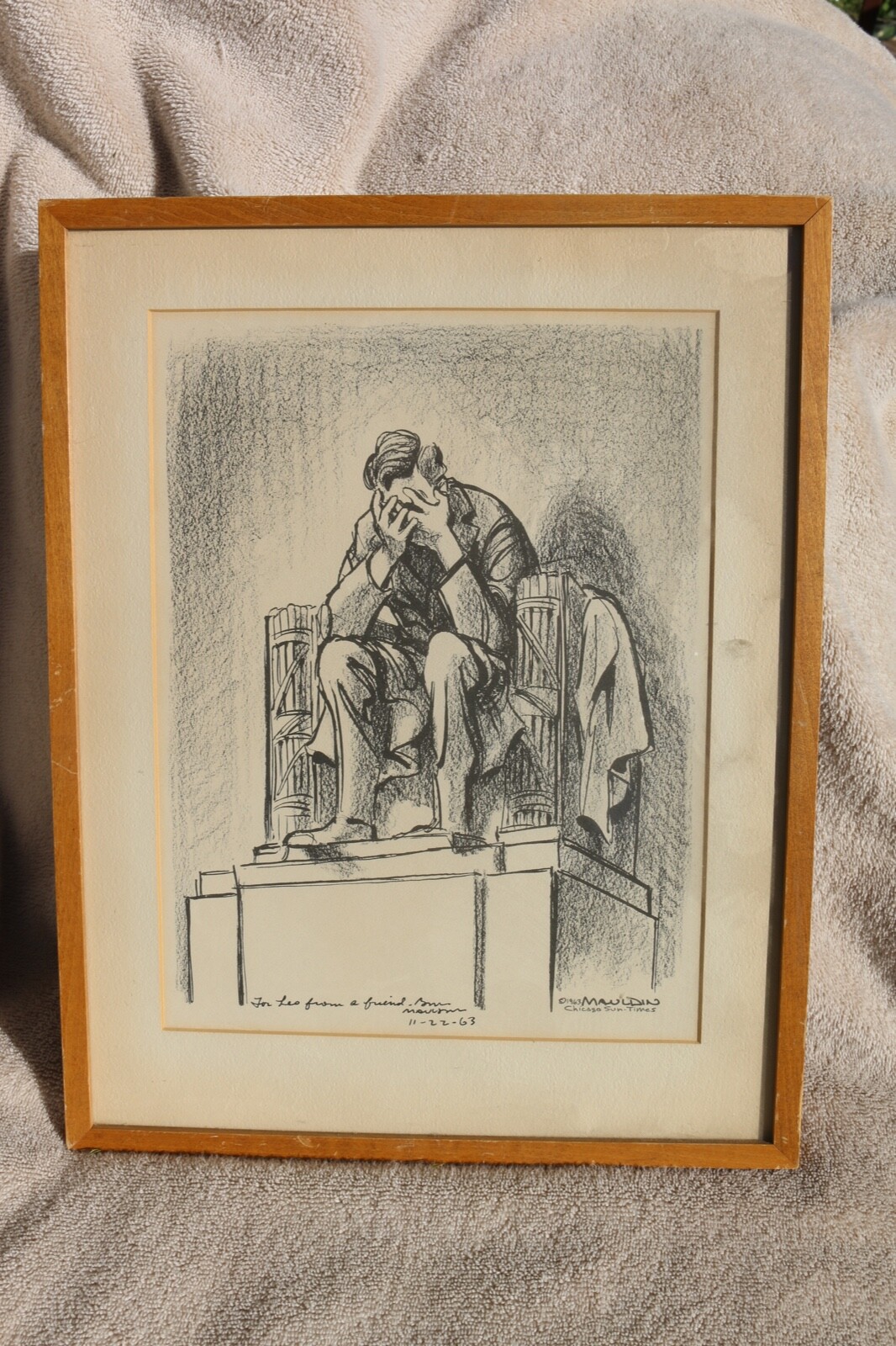 Original 1963 SIGNED Bill Mauldin print FRAMED | eBay