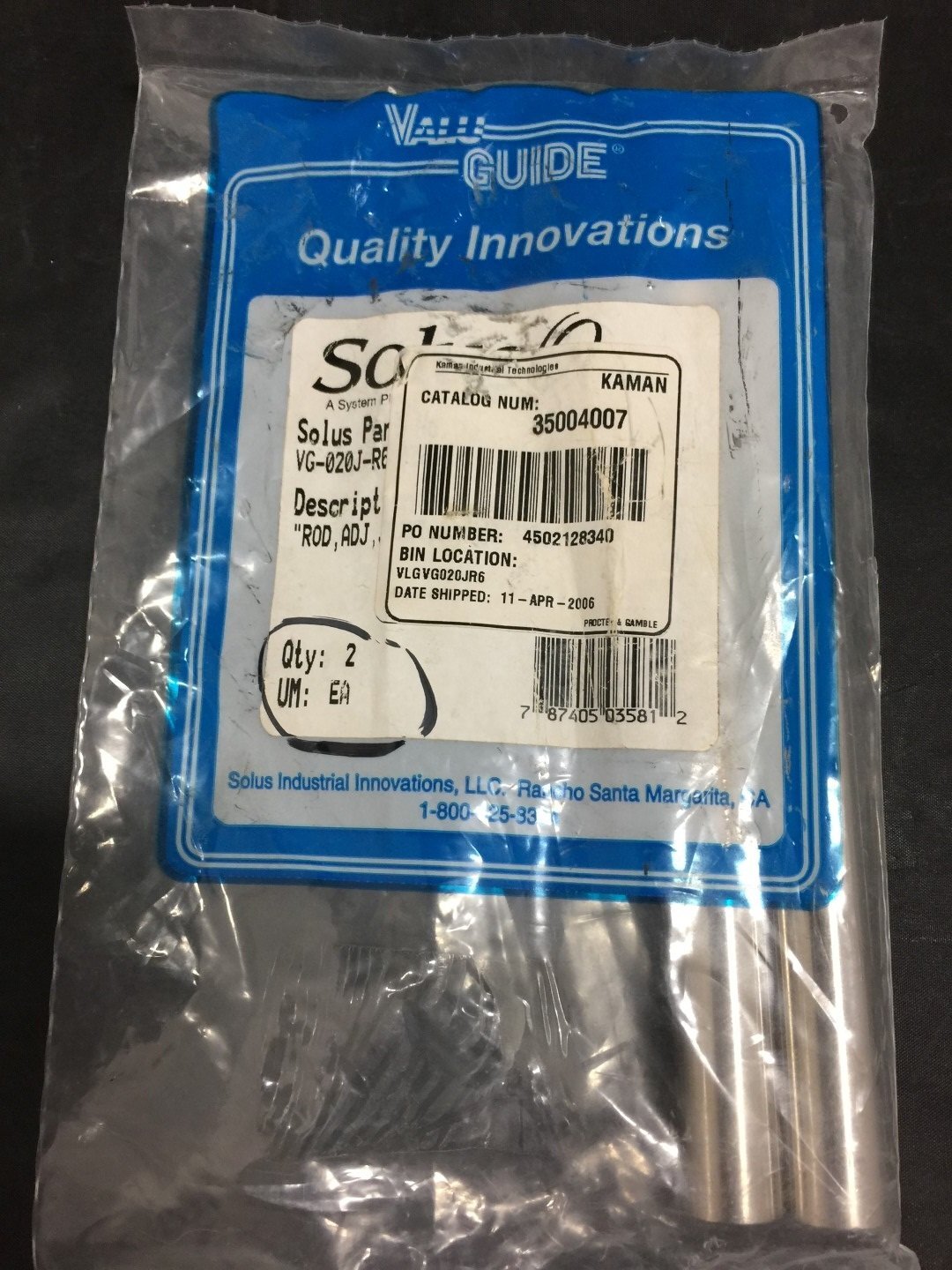 Solus VG-020J-R6 Stainless Steel Jointed Adjusted Rod for sale online ...