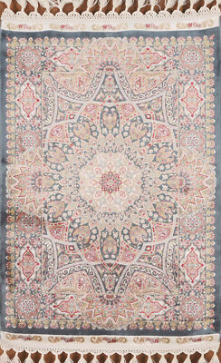 Silk Traditional Pattern Floral Small Rug 2x3 ft Turkish Carpet | eBay