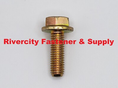(65) M8-1.25 x25 Metric Hex Flange Bolts M8x1.25 x 25 Screws 8mm x 25mm ...