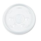 Dart - Plastic Lids, for 16oz Hot/Cold Foam Cups, White, 1000/Carton ...