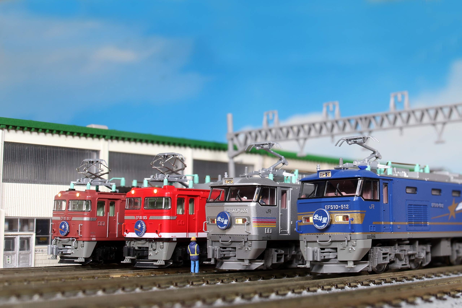 Freight Train Kato 3065-8 Electric Locomotive JRF EF510-500 (JR Freight ...