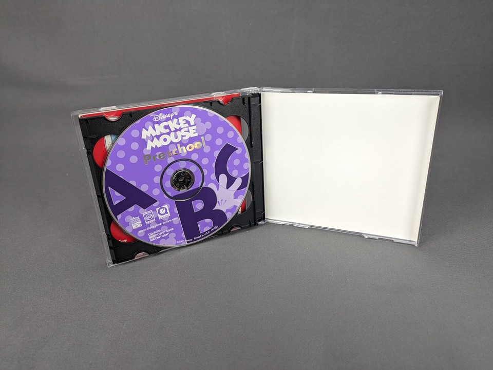 Disney Learning Ages 2-4 Preschool Deluxe 2 Disc CD-ROM Box Set ...