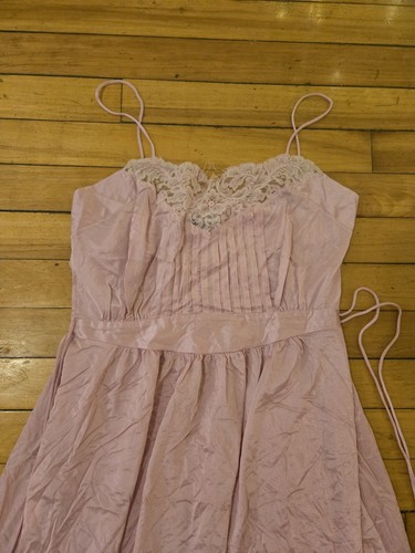 Vintage Lily of France Rosa Puleo-Szule Sz S Lace & Nylon Nightgown ...