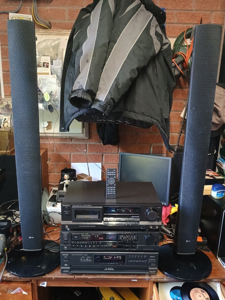 Technics SA-160L Hifi Stereo Stack System With Speakers & Remote | eBay UK