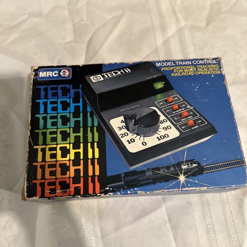 Vintage MRC Tech II Railmaster 1500 Model Train Controller W/ BOX ...