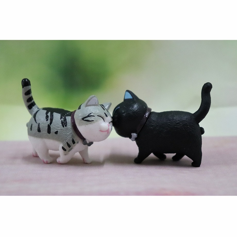 9Pcs Car Decoration Cat Rotate Head Doll Kitty Creative Auto Ornaments ...