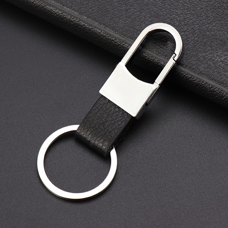 Unique Leather Keychain with Playful Design and Belt Hanger for ...