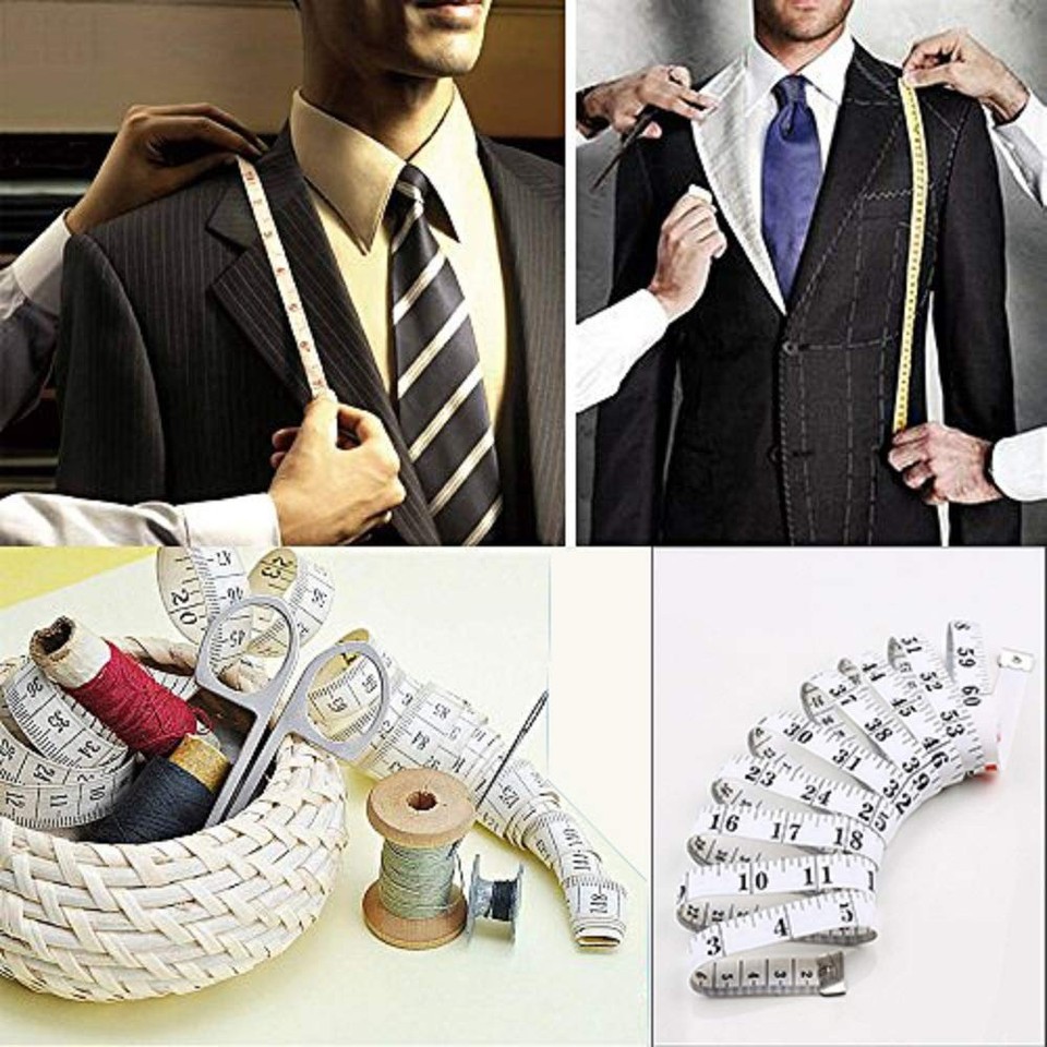 GDMINLO Soft Tape Measure Double Scale Body Sewing Flexible Tailor ...