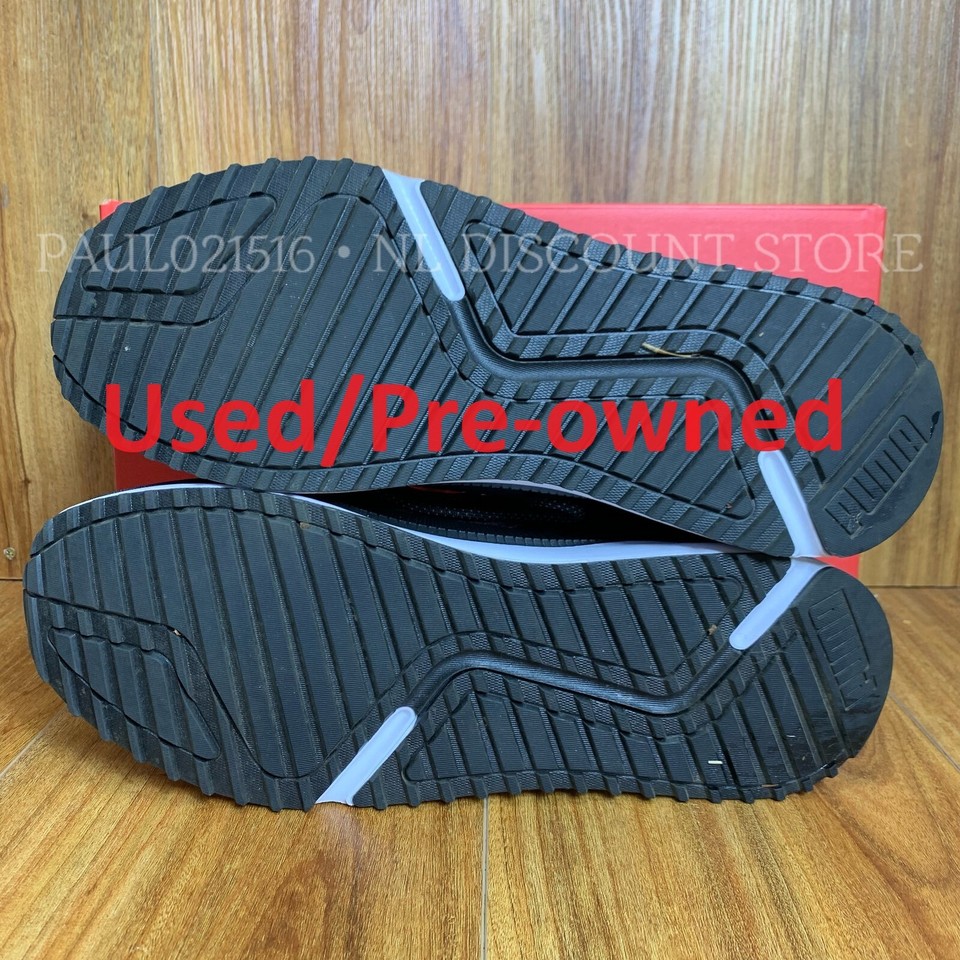 PUMA Men's PC Runner Sneakers ~ Black ~ Various Sizes | eBay