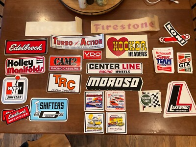 VINTAGE 1970-80s NHRA AUTO RACING DECALS STICKERS: U CHOOSE | eBay