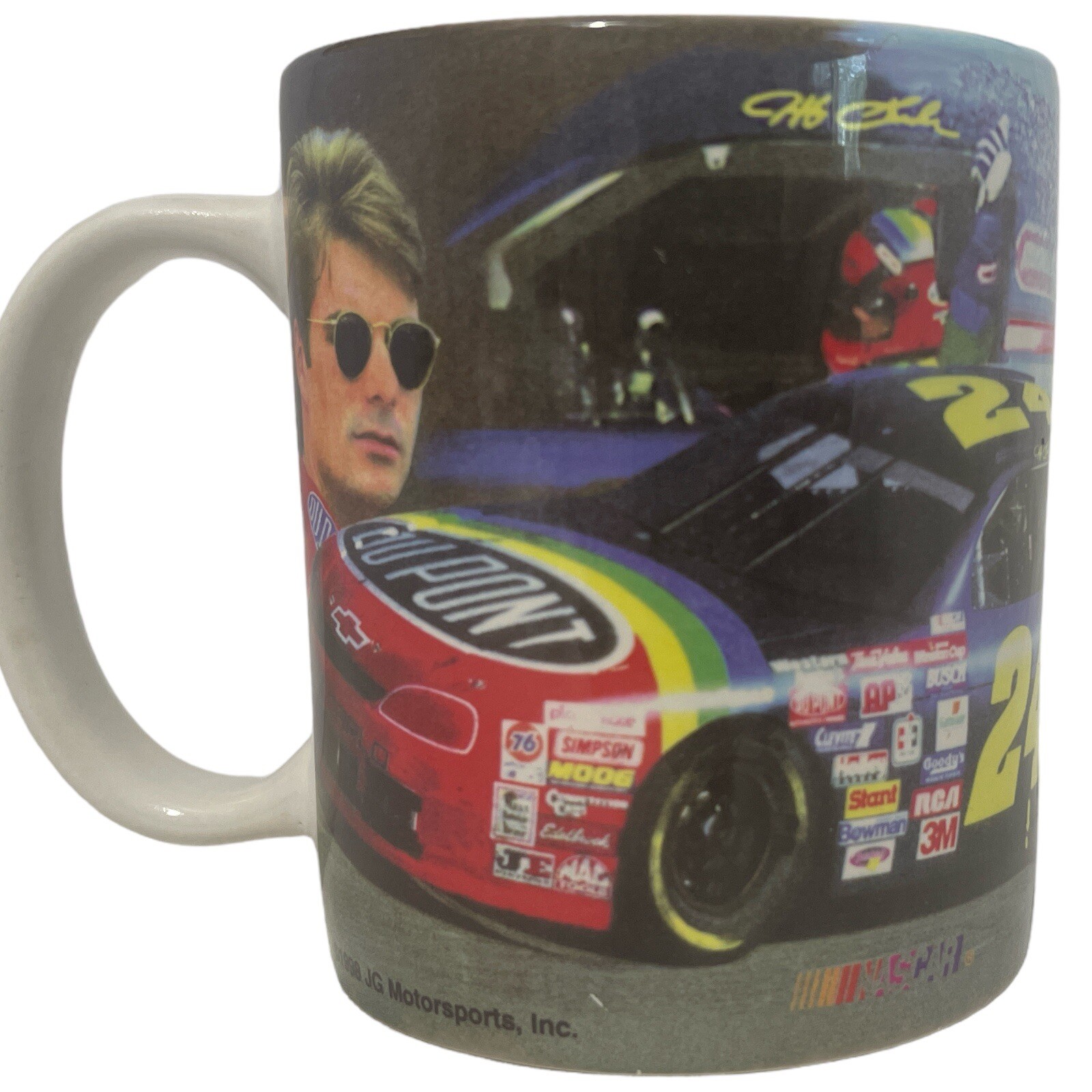 JEFF GORDON NUMBER 24 DUPONT 1998 JG MOTORSPORTS INC. Tea Coffee Cup ...