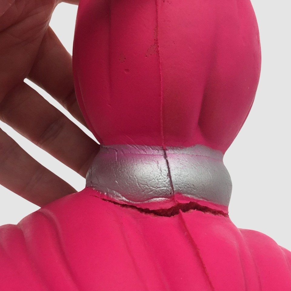 Toy Quest 2005 Hot Pink Plastic Foam Pigtails Wig Costume Cosplay Anime ...